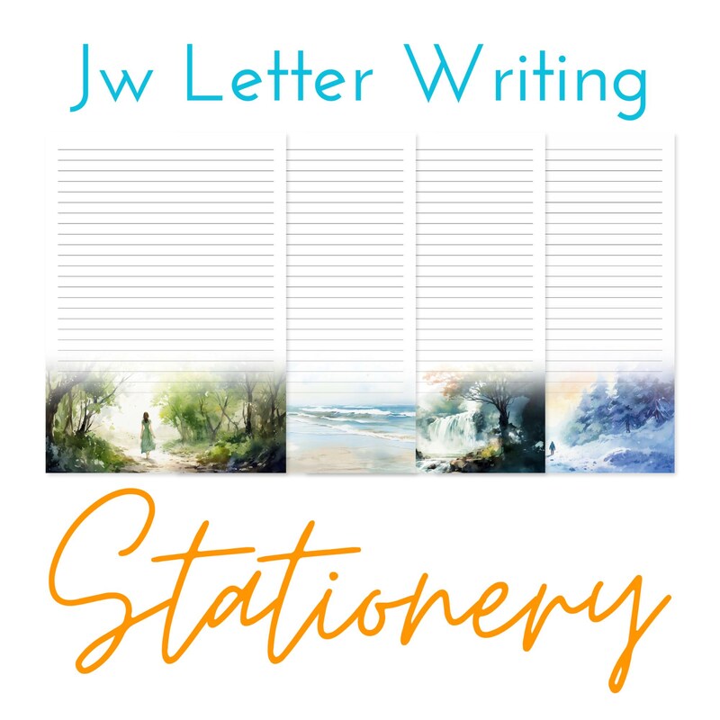 Jw Letter Writing - Etsy