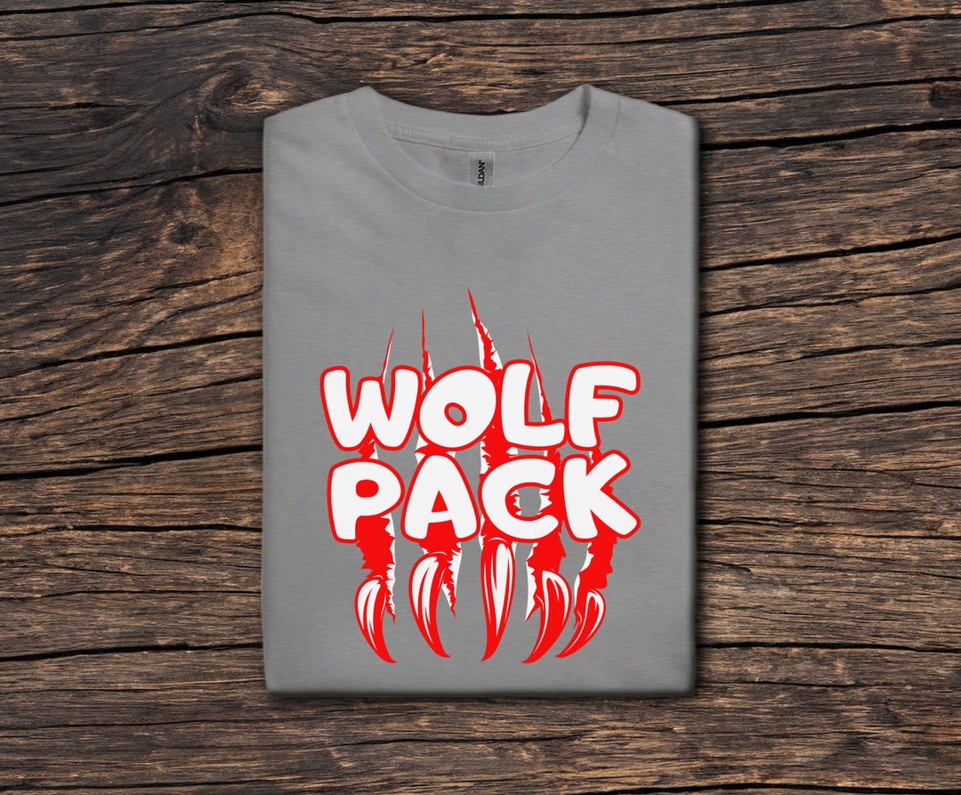 Wolf Pack Shirt, Wolf Pack Tee, Family Matching Shirts, Wolf Lover ...