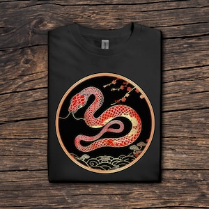 Chinese New Year Shirt, Year of the Snake, Snake Shirt, 2025, Lunar New ...