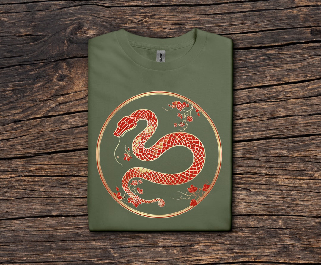 Chinese New Year Shirt, Year of the Snake, Snake Shirt, 2025, Lunar New ...