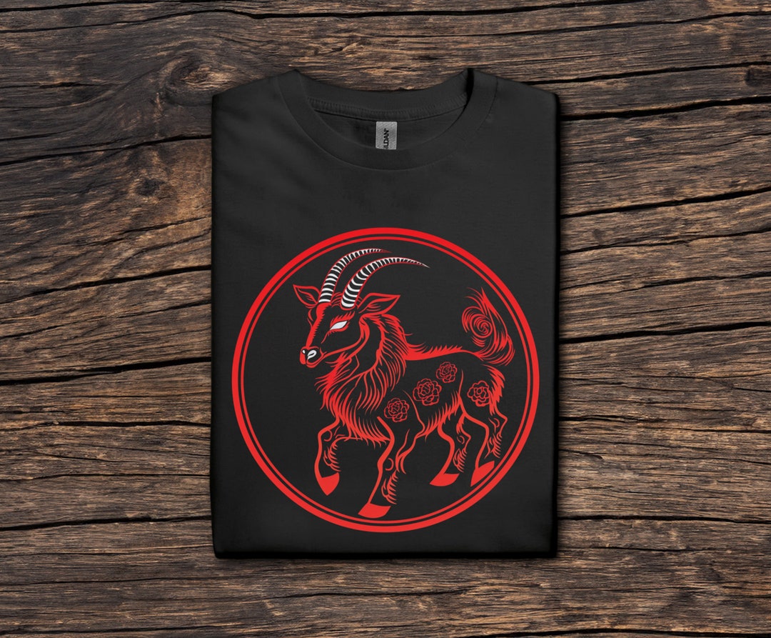 Chinese New Year Shirt, Year of the Goat, Goat Shirt, 2024, Lunar New ...