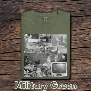 Frutiger Aero Shirt, Old School Computer, Photo Collage, Vintage Tee ...