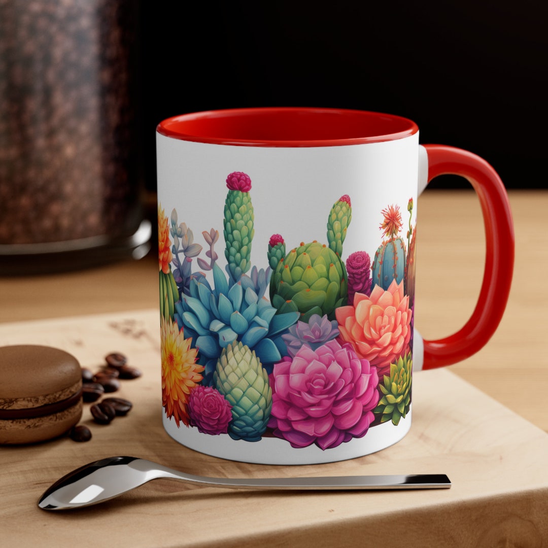 Cactus Mug Desert Theme Creative Style Coffee Mug - Etsy