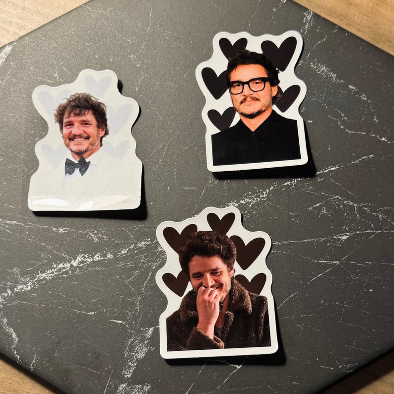 Pedro Pascal-sticker the Rainbow Collection Individuele Stickers - Etsy