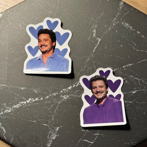 Pedro Pascal-sticker - the Rainbow Collection - Individuele Stickers - Etsy