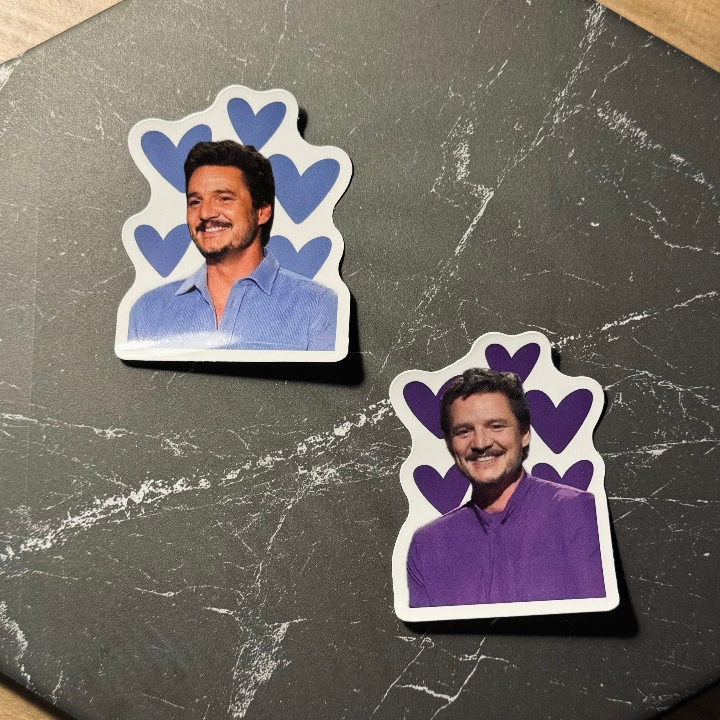 Pedro Pascal-sticker the Rainbow Collection Individuele Stickers - Etsy