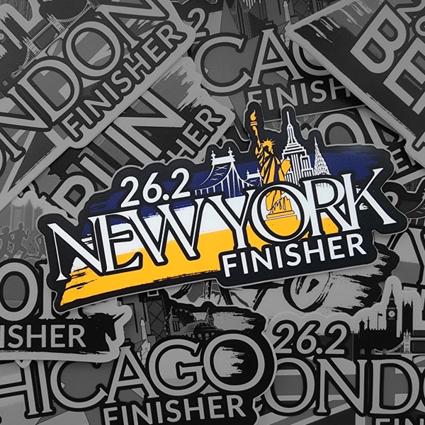 Marathon Sticker - Etsy