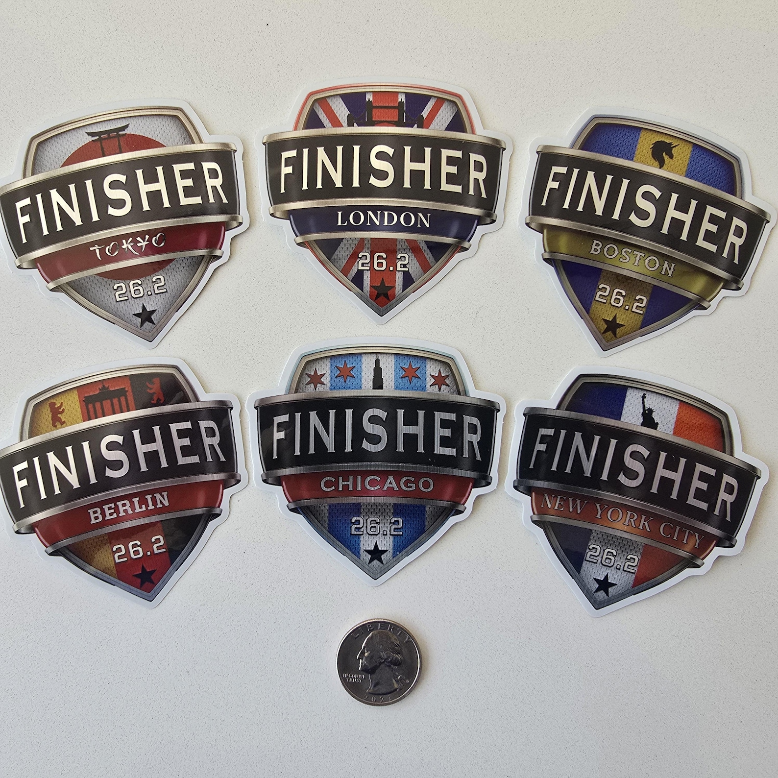 Berlin Marathon Finisher Badge Sticker - Etsy