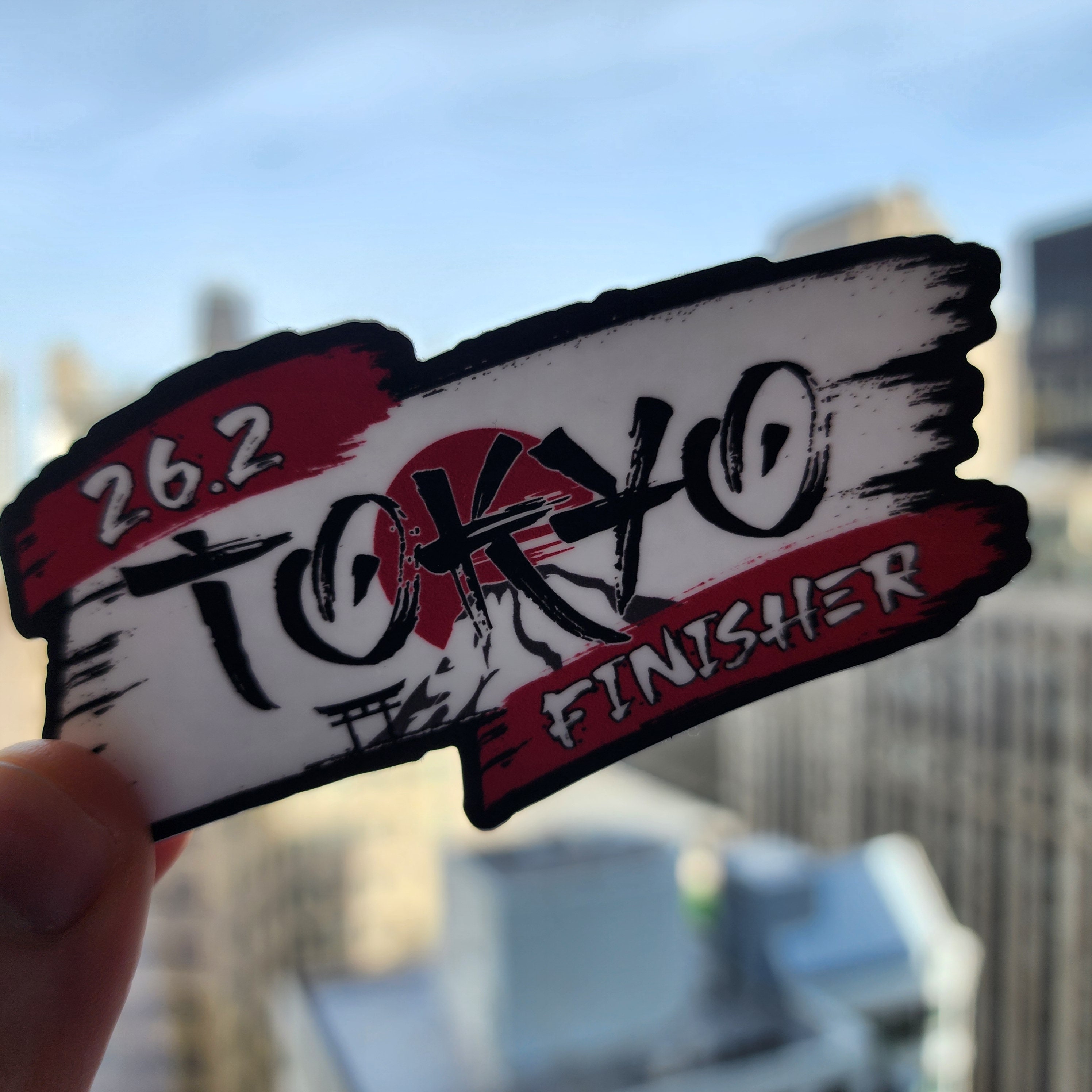 Tokyo Marathon Finisher Sticker - Etsy