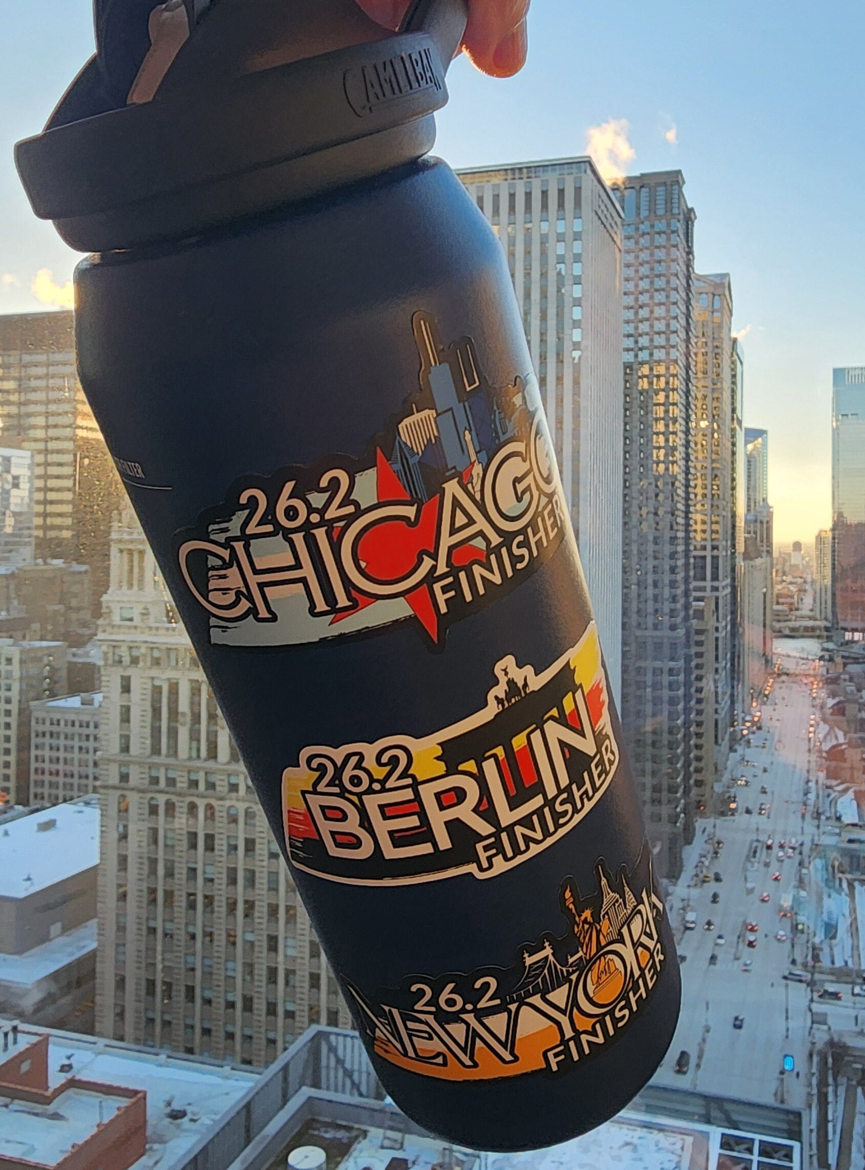 Chicago Marathon Finisher Sticker - Etsy