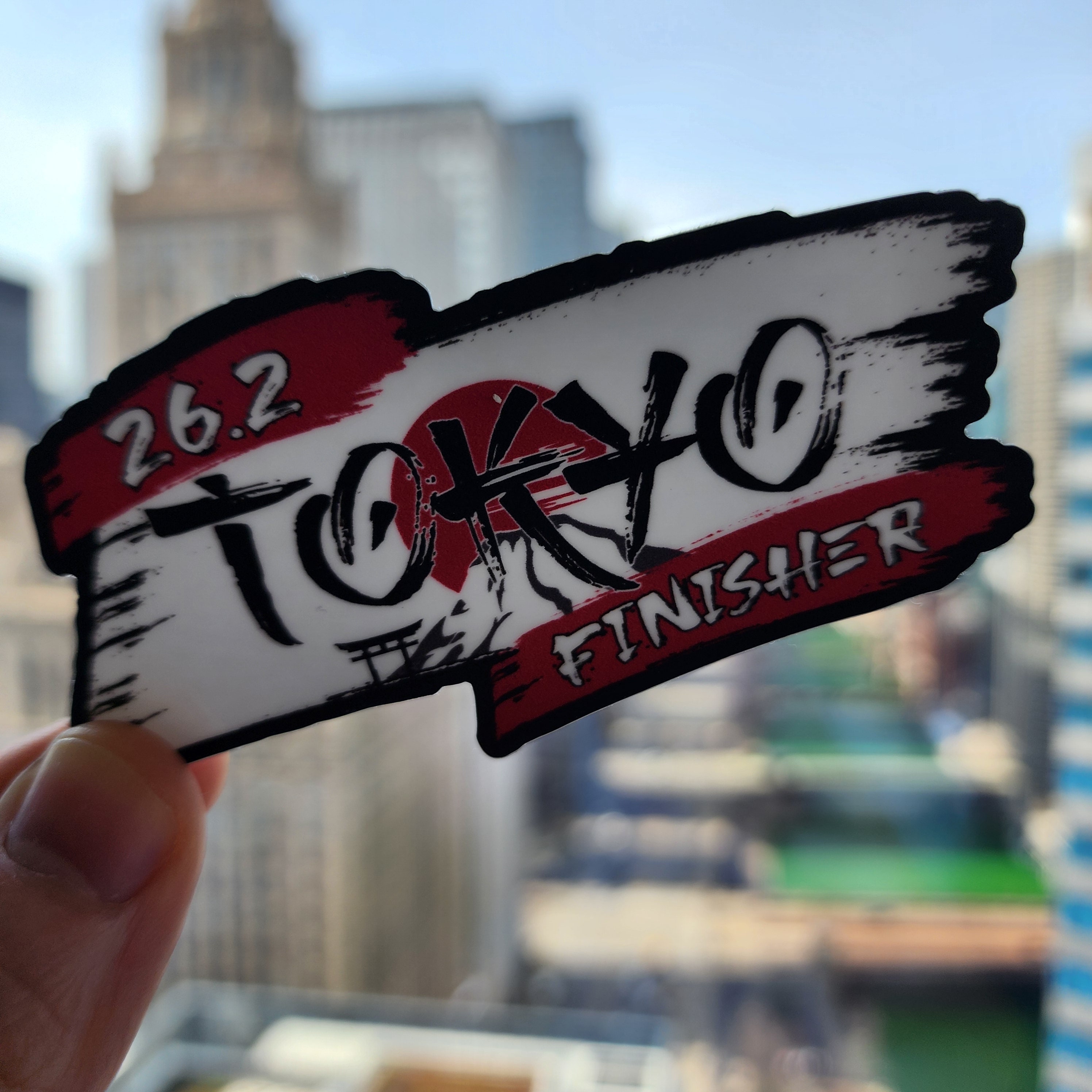 Tokyo Marathon Finisher Sticker - Etsy
