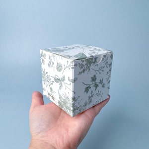 Toile Gift Box Wedding Favor Toile De Jouy Party Favor Packaging French ...