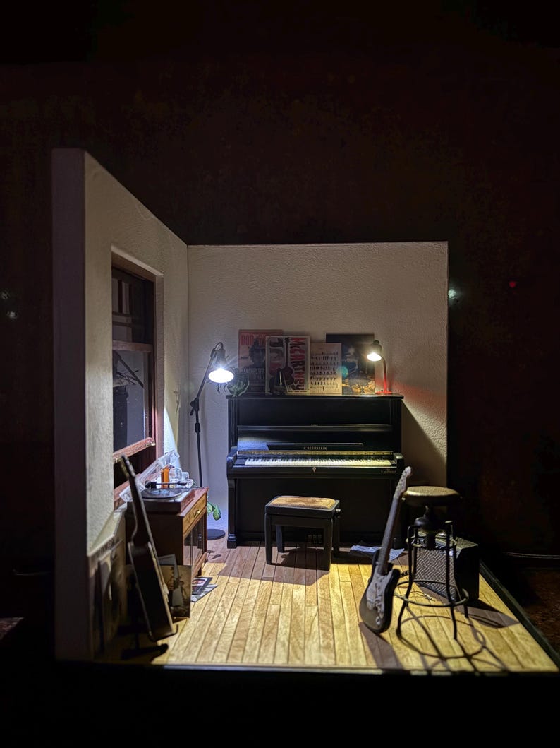 Music Room Diorama - Etsy