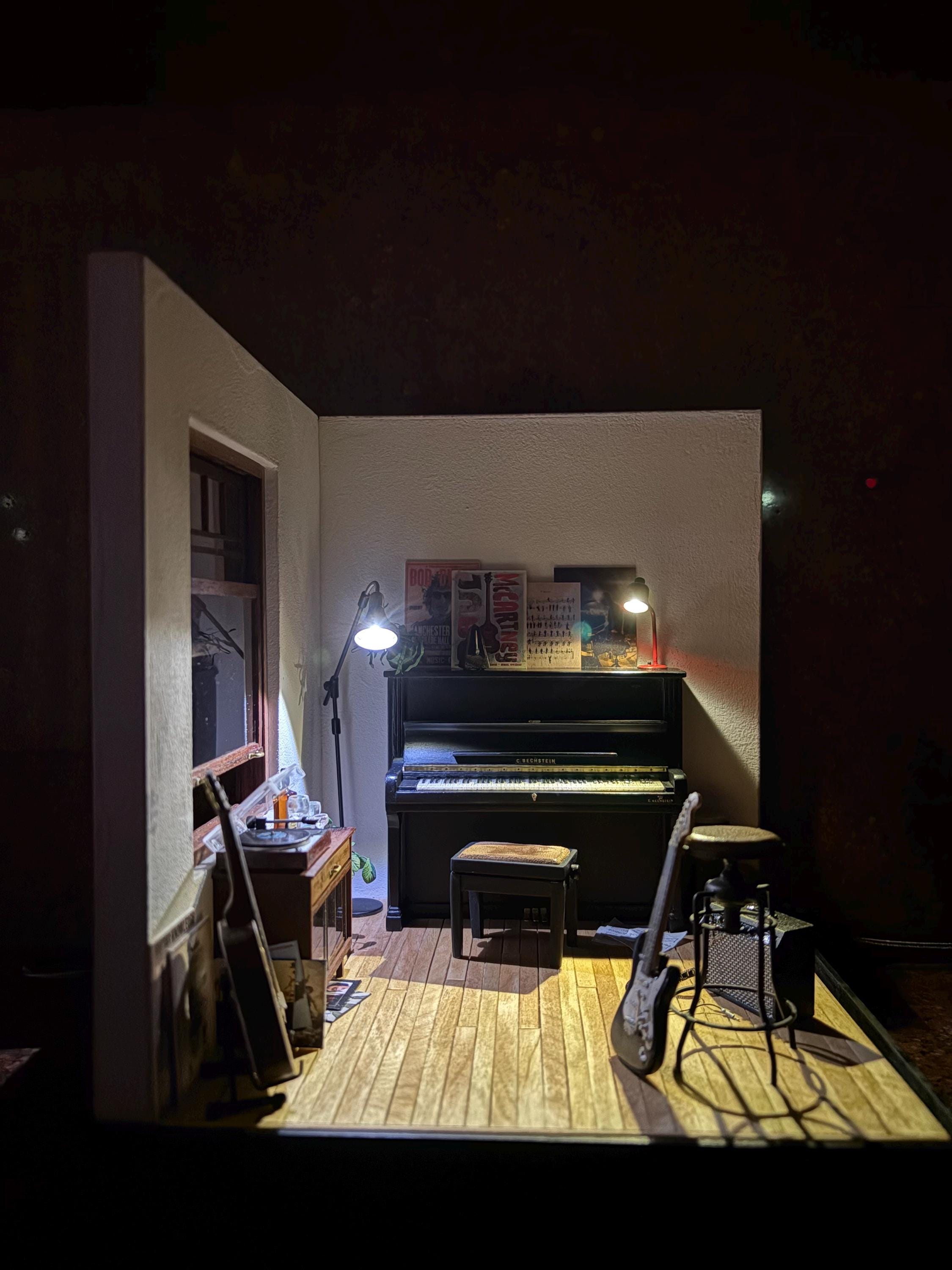 Music Room Diorama - Etsy
