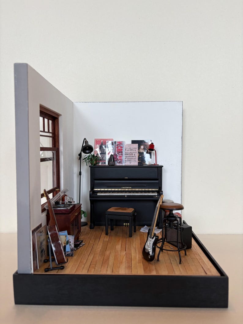 Music Room Diorama - Etsy