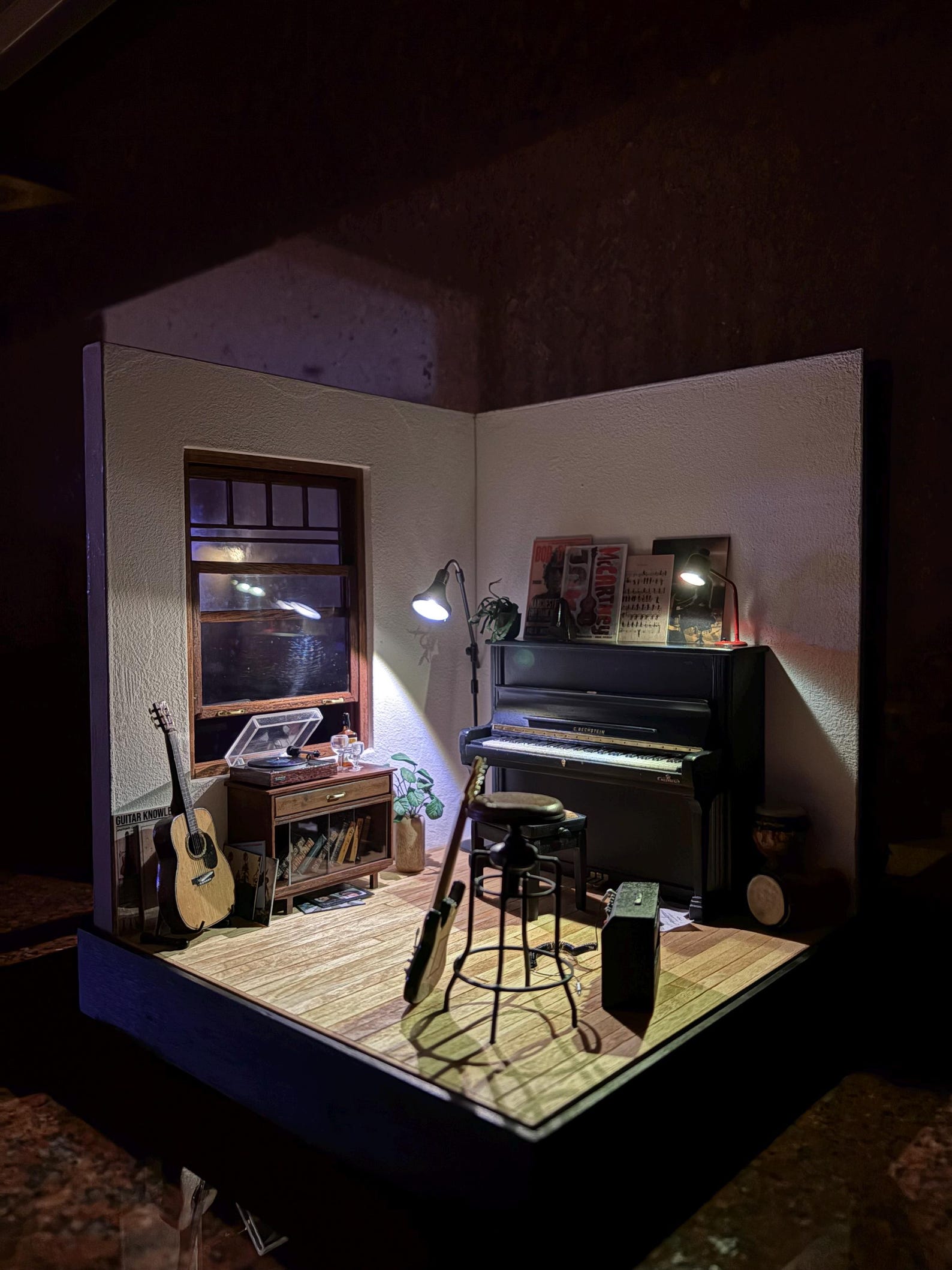 Music Room Diorama - Etsy