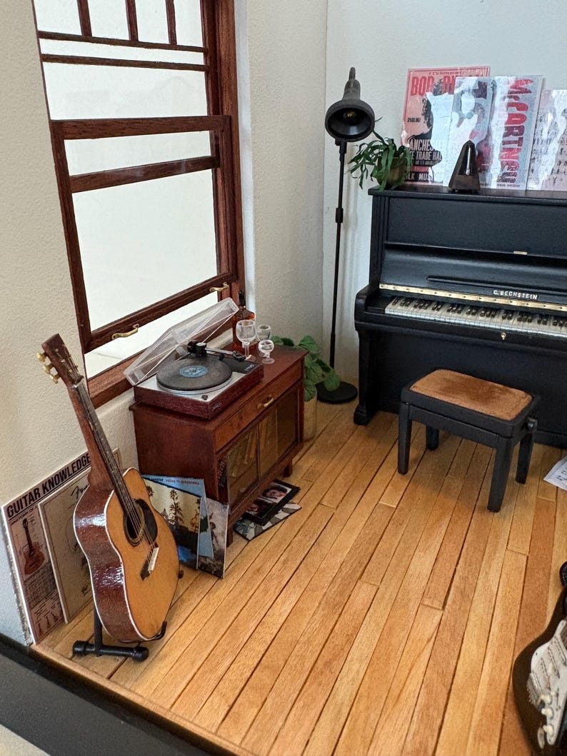 Music Room Diorama - Etsy