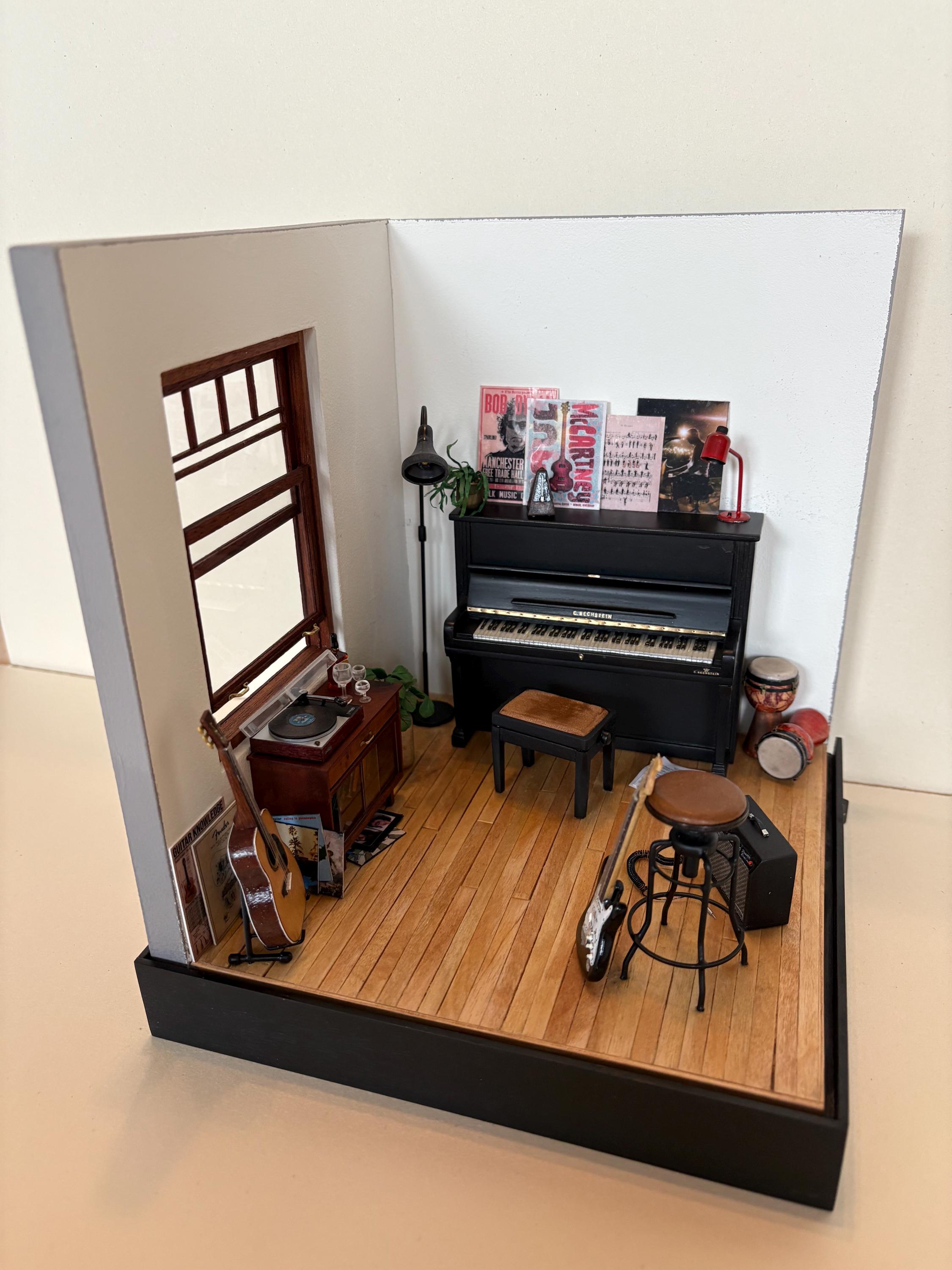 Music Room Diorama - Etsy