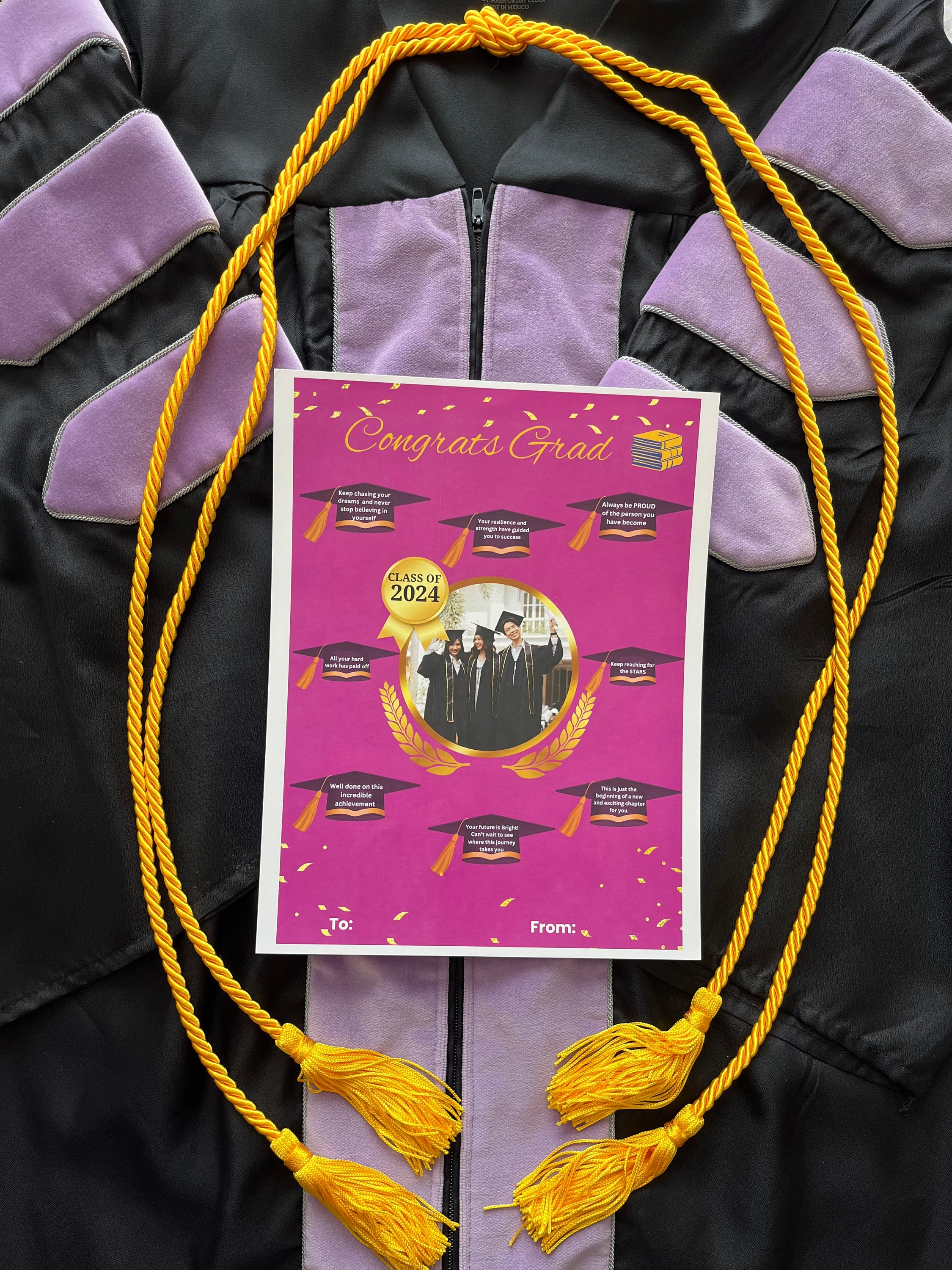 Graduation Scratchy Scratch Poster, Personalized Graduation Present ...