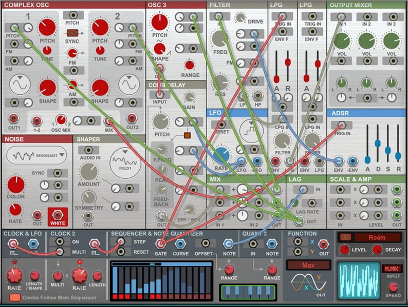 Complex-1 - Akai Midimix Controller Overlay for Reason. Midi Mapping File Included. - Etsy