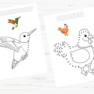 27 Bird Dot to Dot | Coloring Pages Kids and Toddlers | Connect the ...