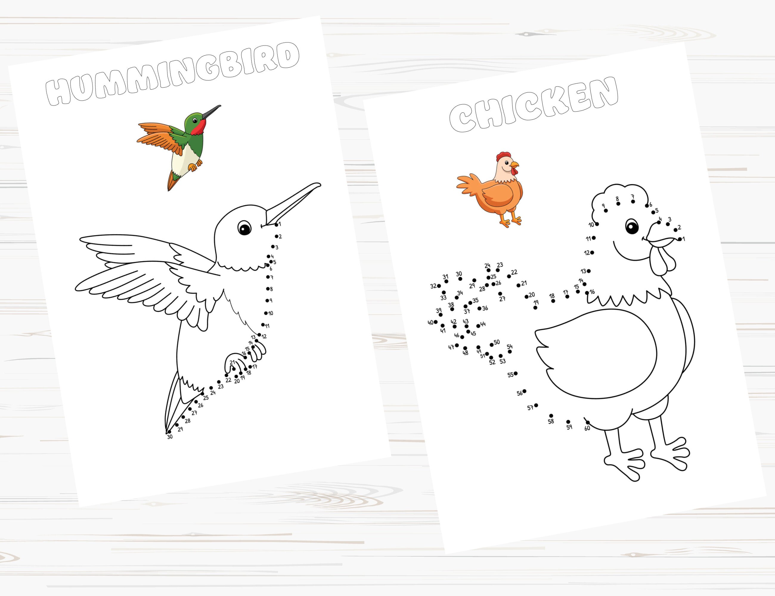 27 Bird Dot to Dot | Coloring Pages Kids and Toddlers | Connect the ...