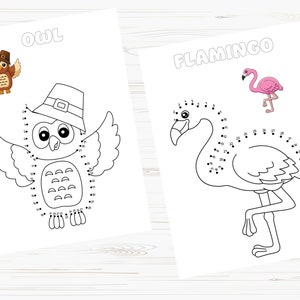 27 Bird Dot to Dot | Coloring Pages Kids and Toddlers | Connect the ...