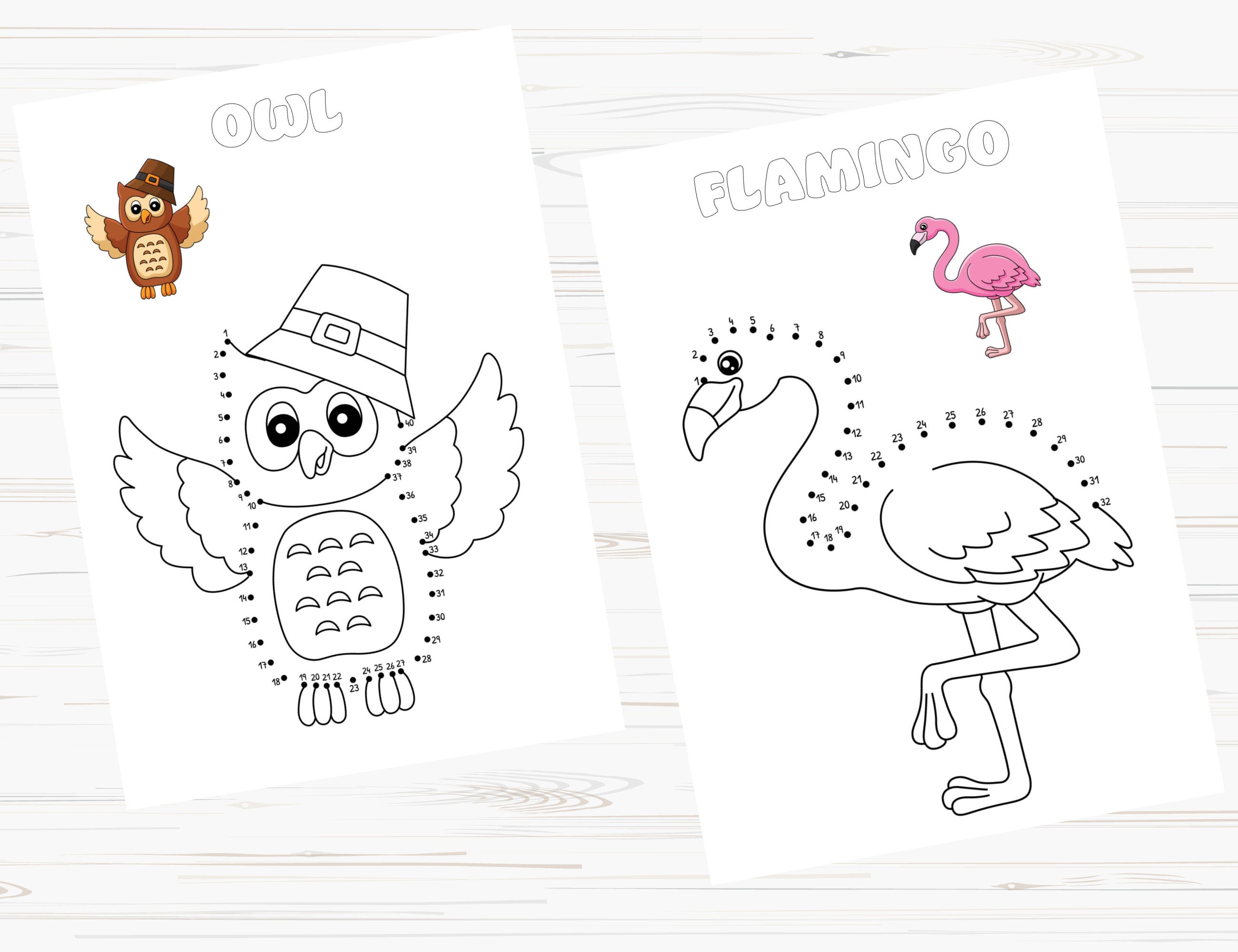 27 Bird Dot to Dot | Coloring Pages Kids and Toddlers | Connect the ...