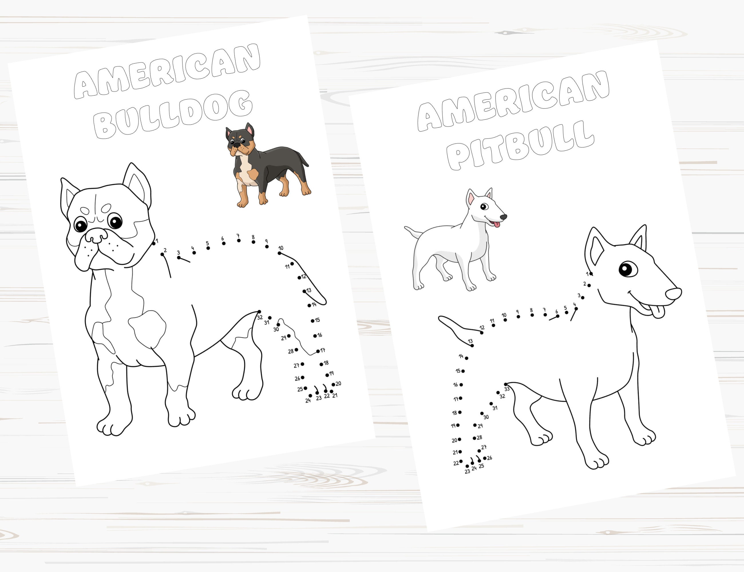 23 Dog Dot to Dot Coloring Pages Kids and Toddlers Connect the Dots Dot ...