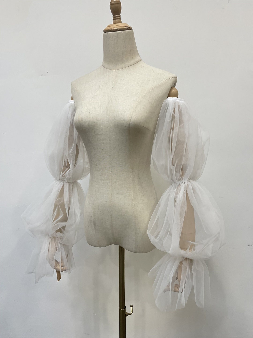 Off-the-shoulder Detachable Sleeves, Wedding Dress Sleeves, Double ...