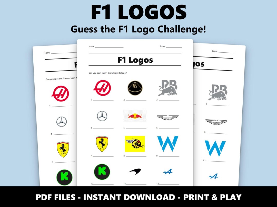 Quiz en images sur les logos de F1 : jeu-questionnaire sur les logos d ...