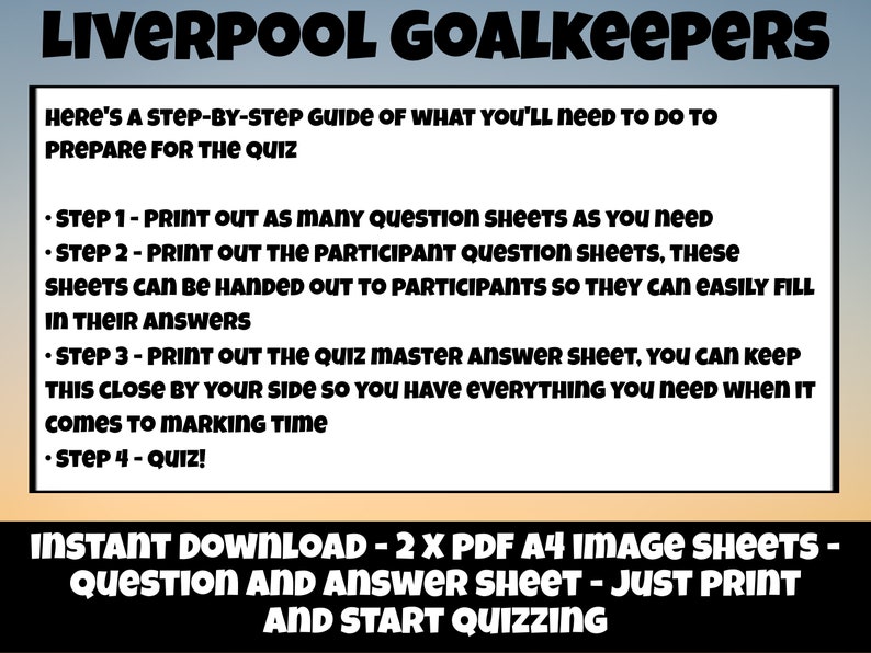 Liverpool Goalkeepers | Picture Quiz | Pub Quiz | Picture Round ...