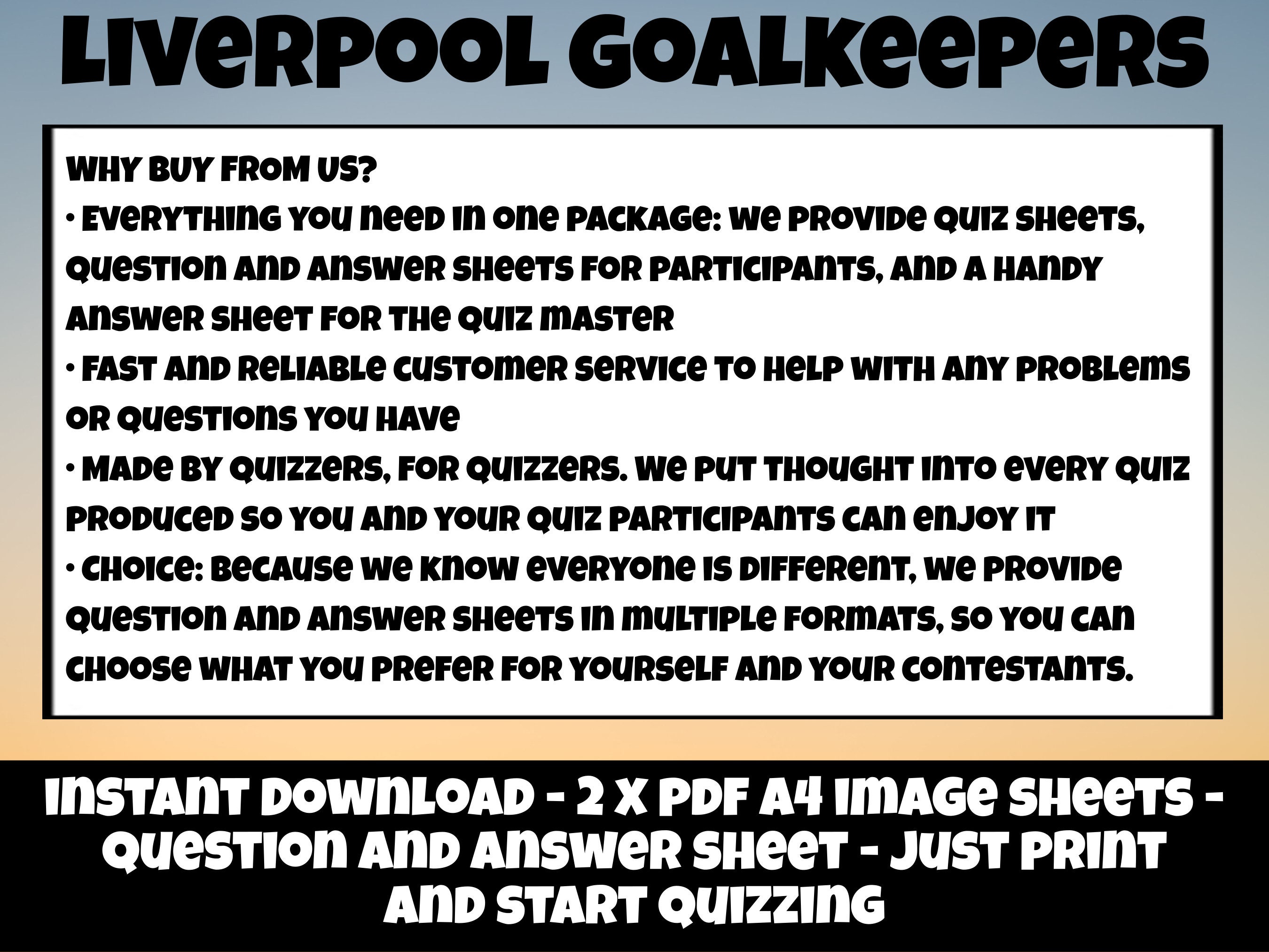 Liverpool Goalkeepers | Picture Quiz | Pub Quiz | Picture Round ...
