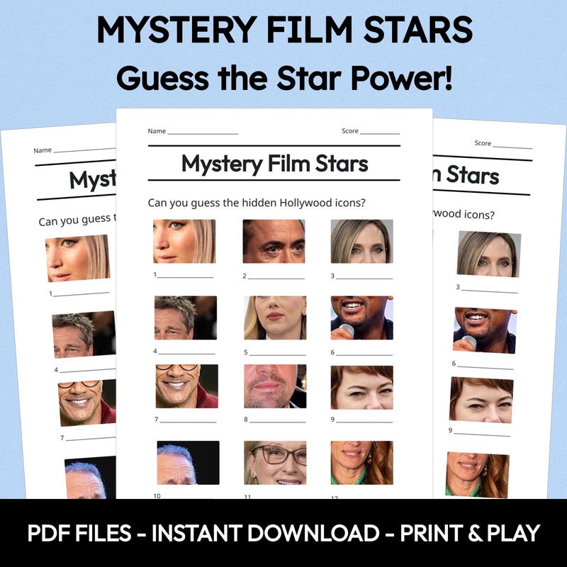 Oscars Memorable Moments Quiz - Etsy Australia
