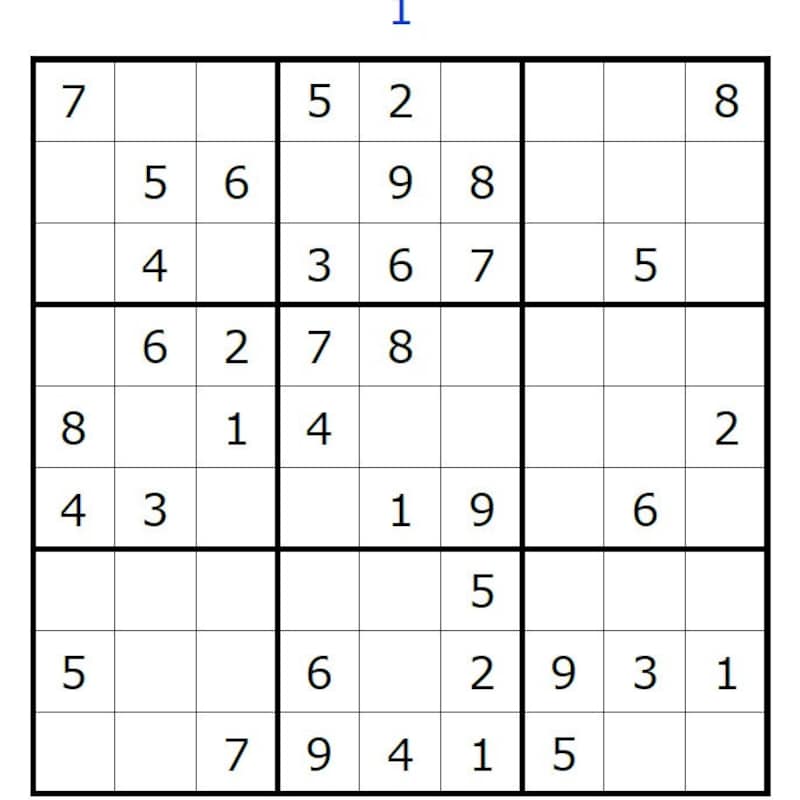 Sudoku - Etsy Sudoku - Etsy