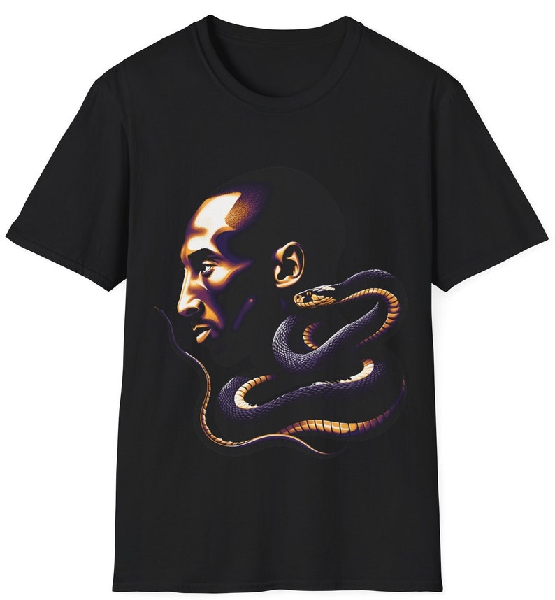 Kobe Bryant NBA Black Mamba T-shirt - Etsy