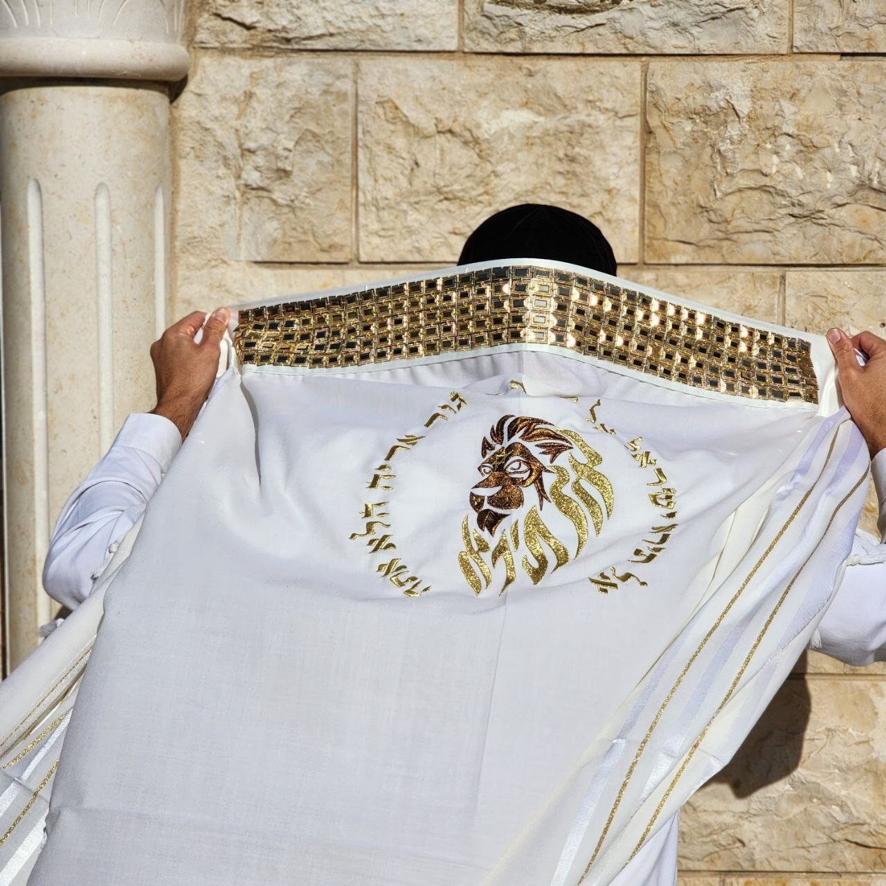 Personalized Tallit for Man traditional Jewish Prayer Shawl Gift for ...