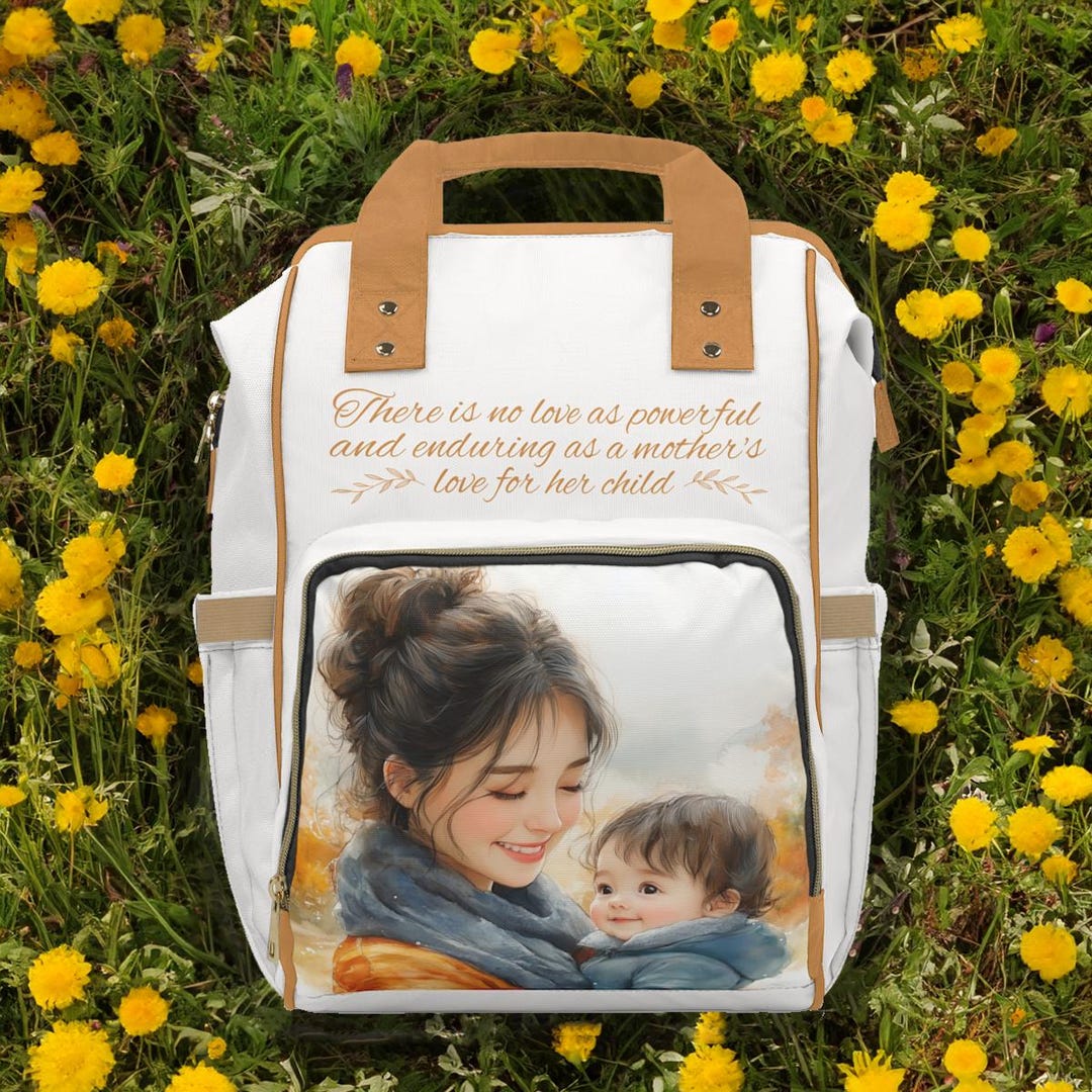 Cute Backpack, Adorable Diaper Bag, Asian Mother and Baby Backpack, Mom ...