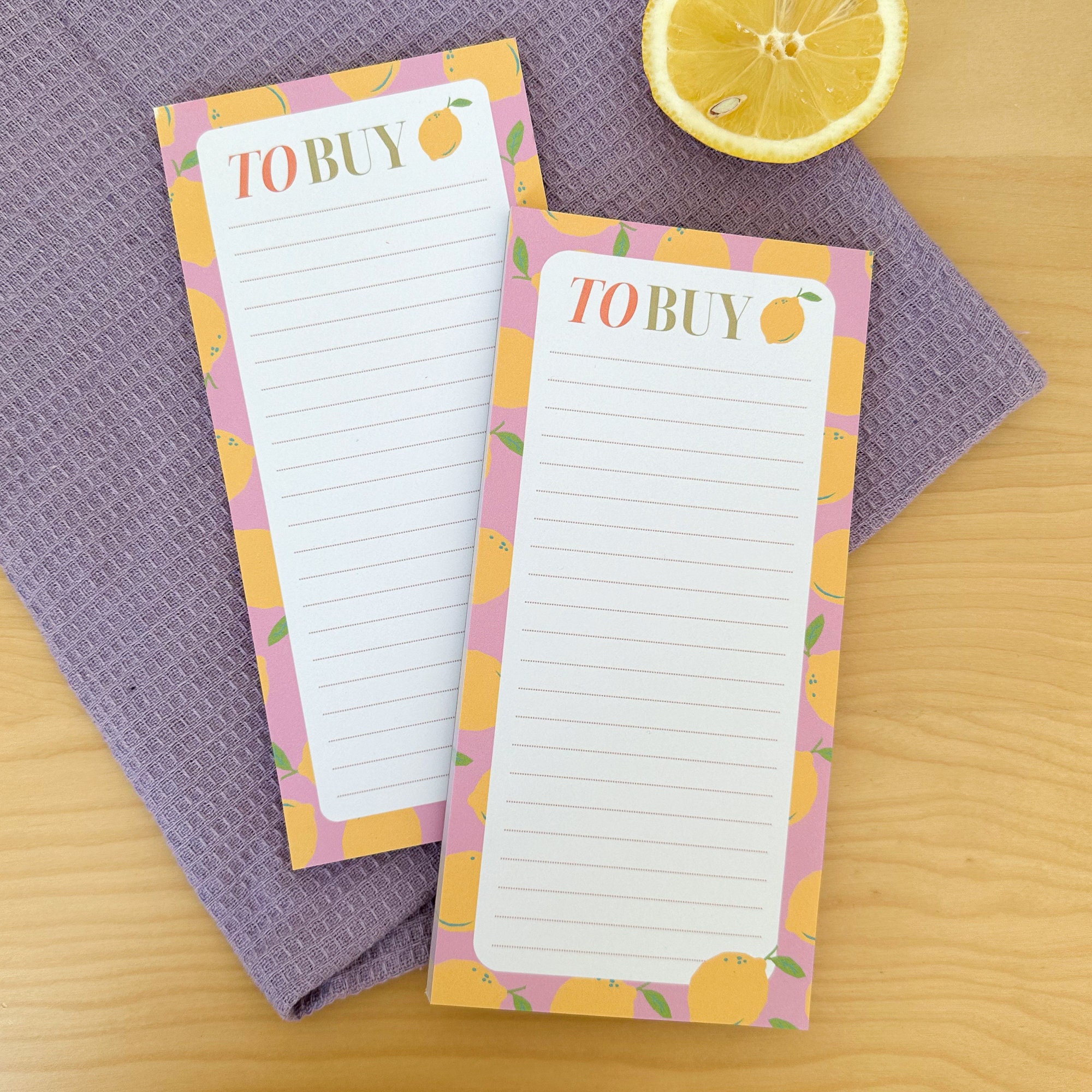 Grocery List Notepads. Shopping List. - Etsy