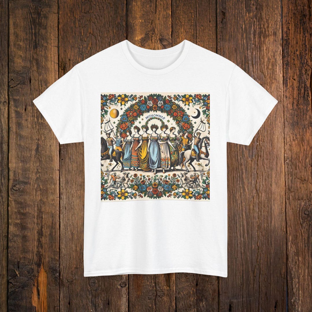 Midsommar Inspired Limited Edition Series Shirt 2 Short Sleeve Tee T ...