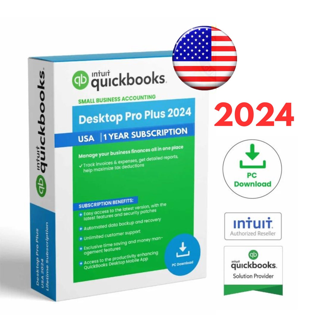 Quick Desktop Pro Plus 2024 No Payroll Included Latest US Updatable ...
