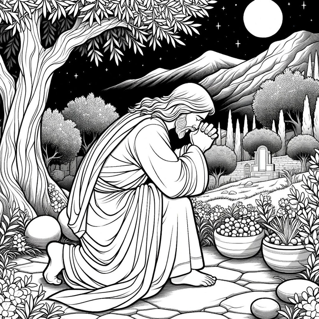 Holy Week Coloring Activities for Children With Scripture Verses - Etsy