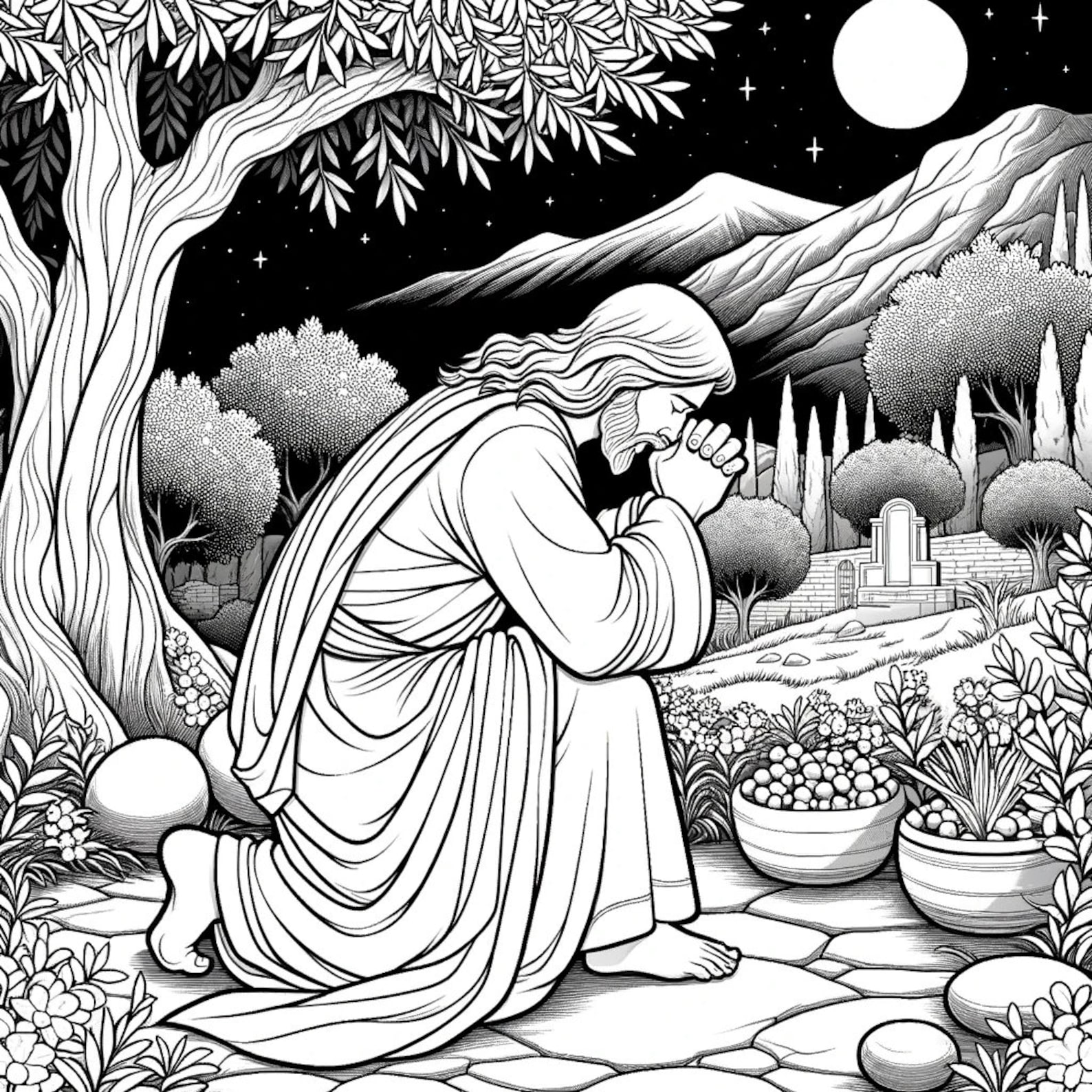 Holy Week Coloring Activities for Children With Scripture Verses - Etsy