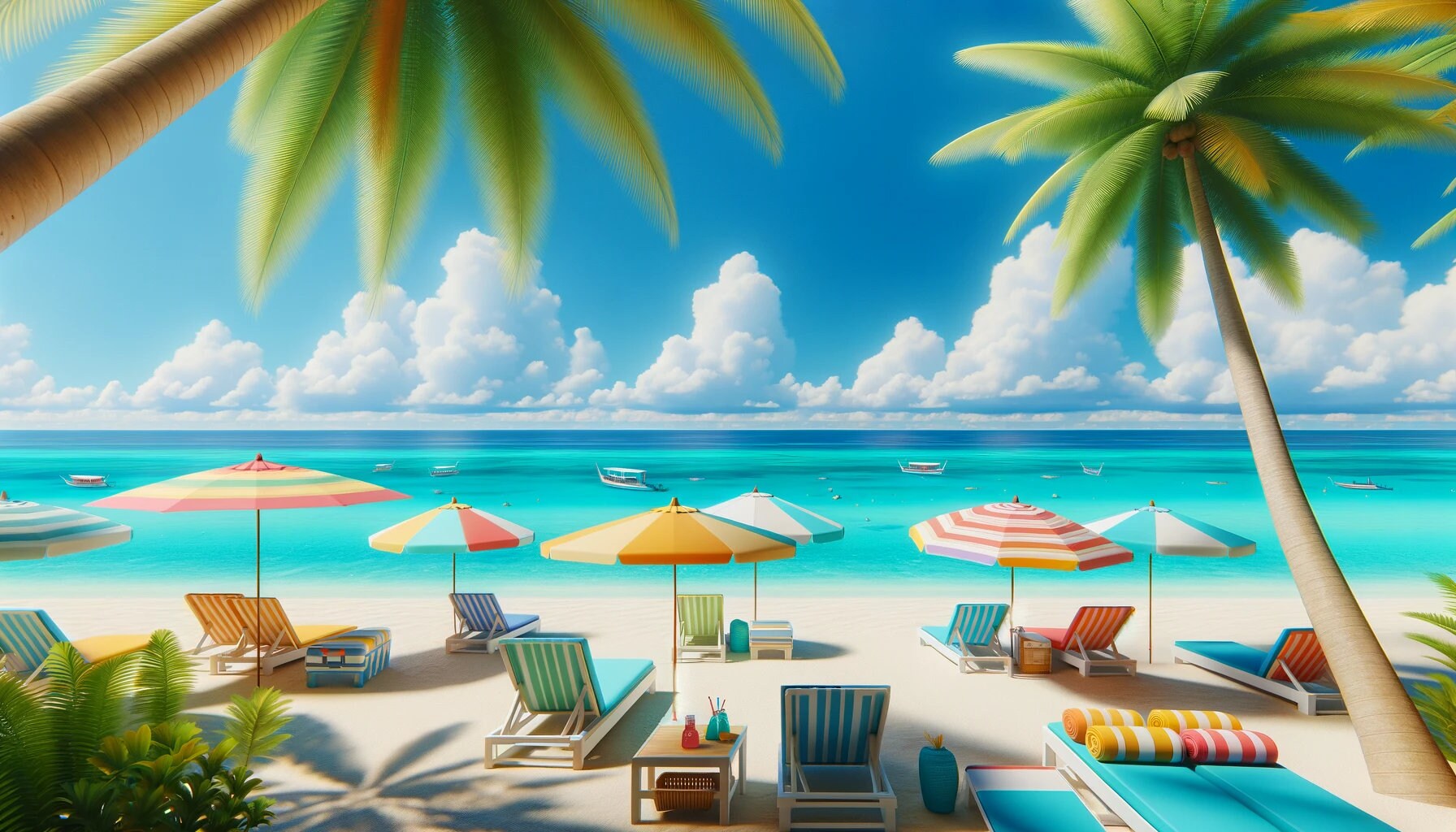 Beach Virtual Background, Tropical Beach Backdrop - Etsy