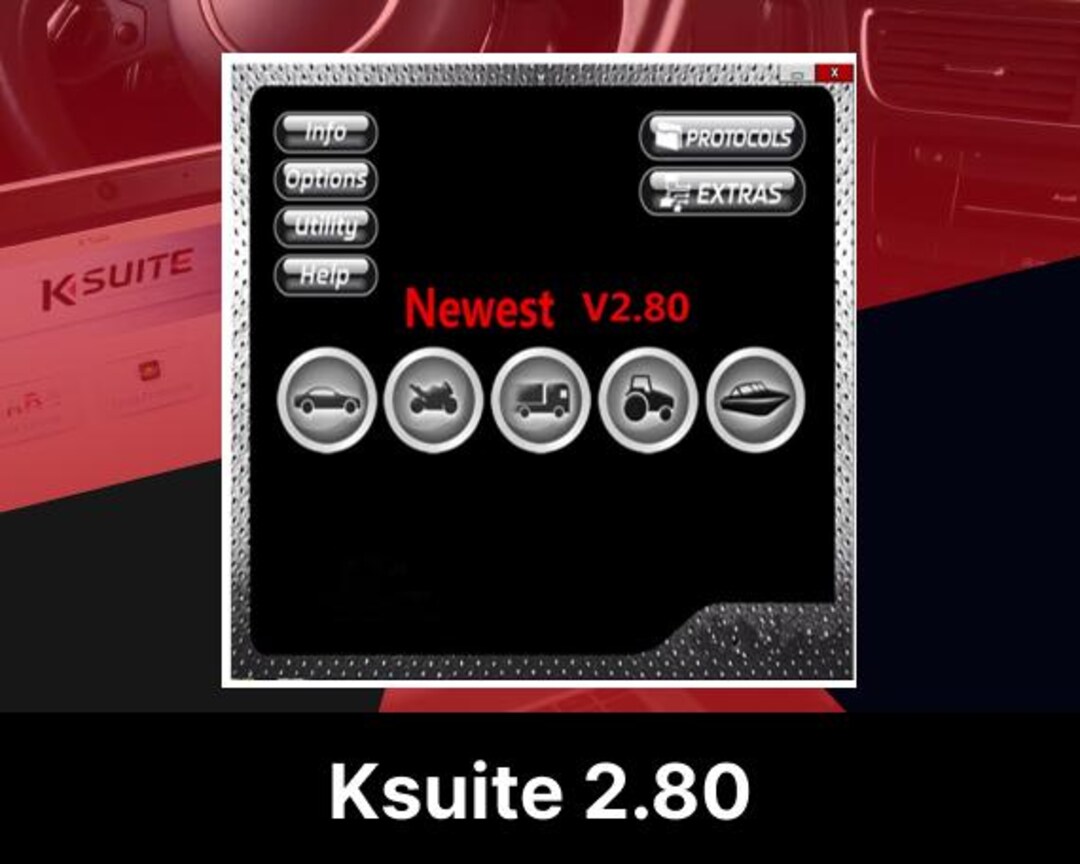 Ksuite 2.80 Repair Software Car Truck Bike Boat Repair Software RSA ...