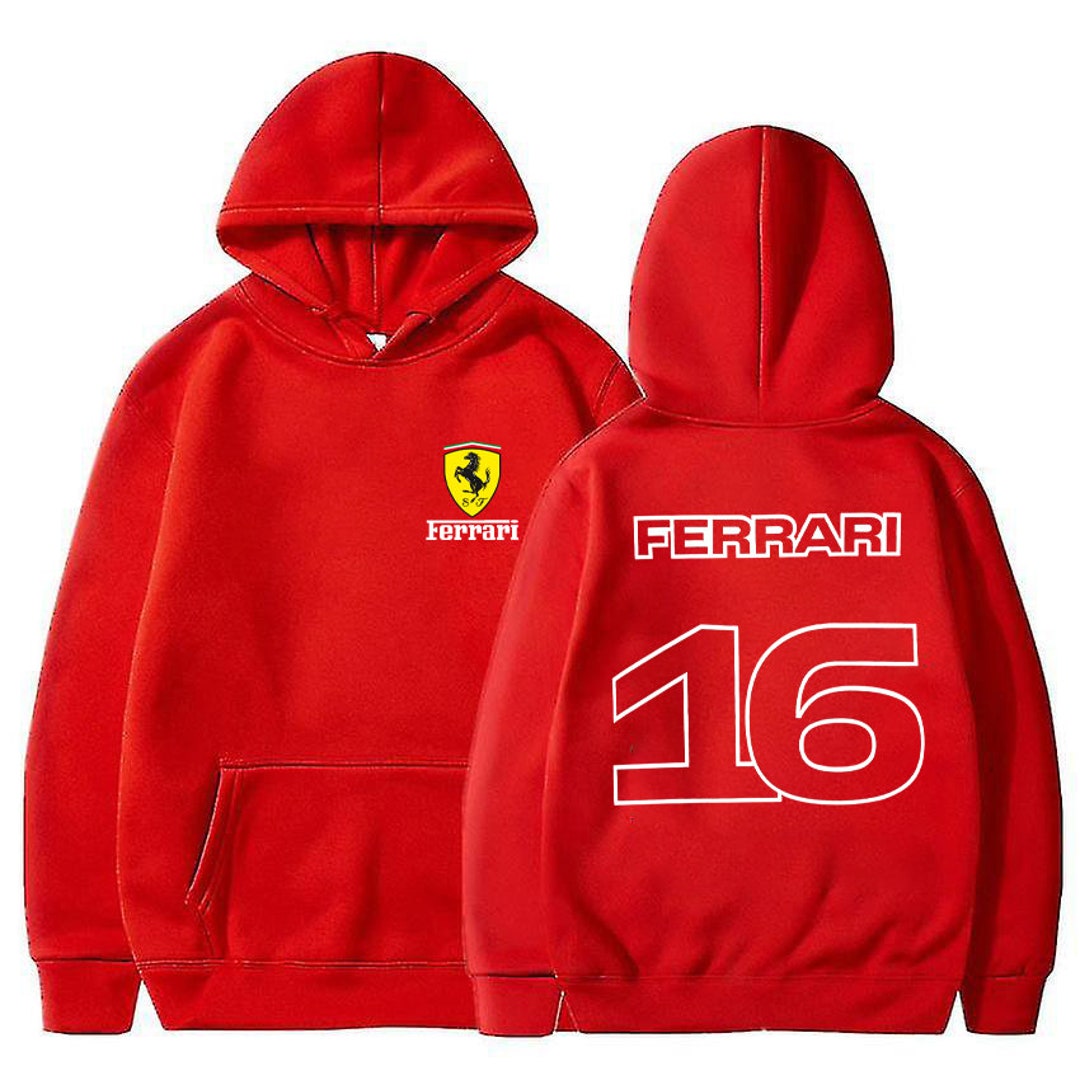Charles Leclerc 16 Hoodie, F1 Hoodie, F1 Sweatshirt, F1 Gift, F1, F1 ...