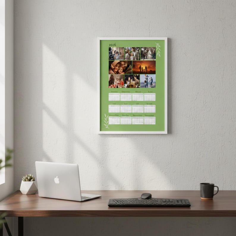 Bewerkbare kalender 2026, sjabloon 2026, afdrukbare kalender - 8,5 x 11 ...