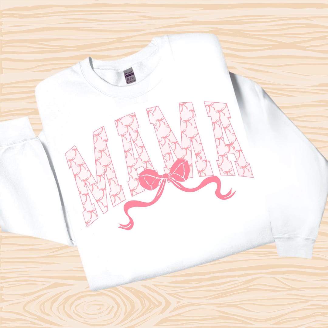 Pink Mama Coquette Bow Png Svg, New Mama Png, Mama Bow Svg File, Mama ...