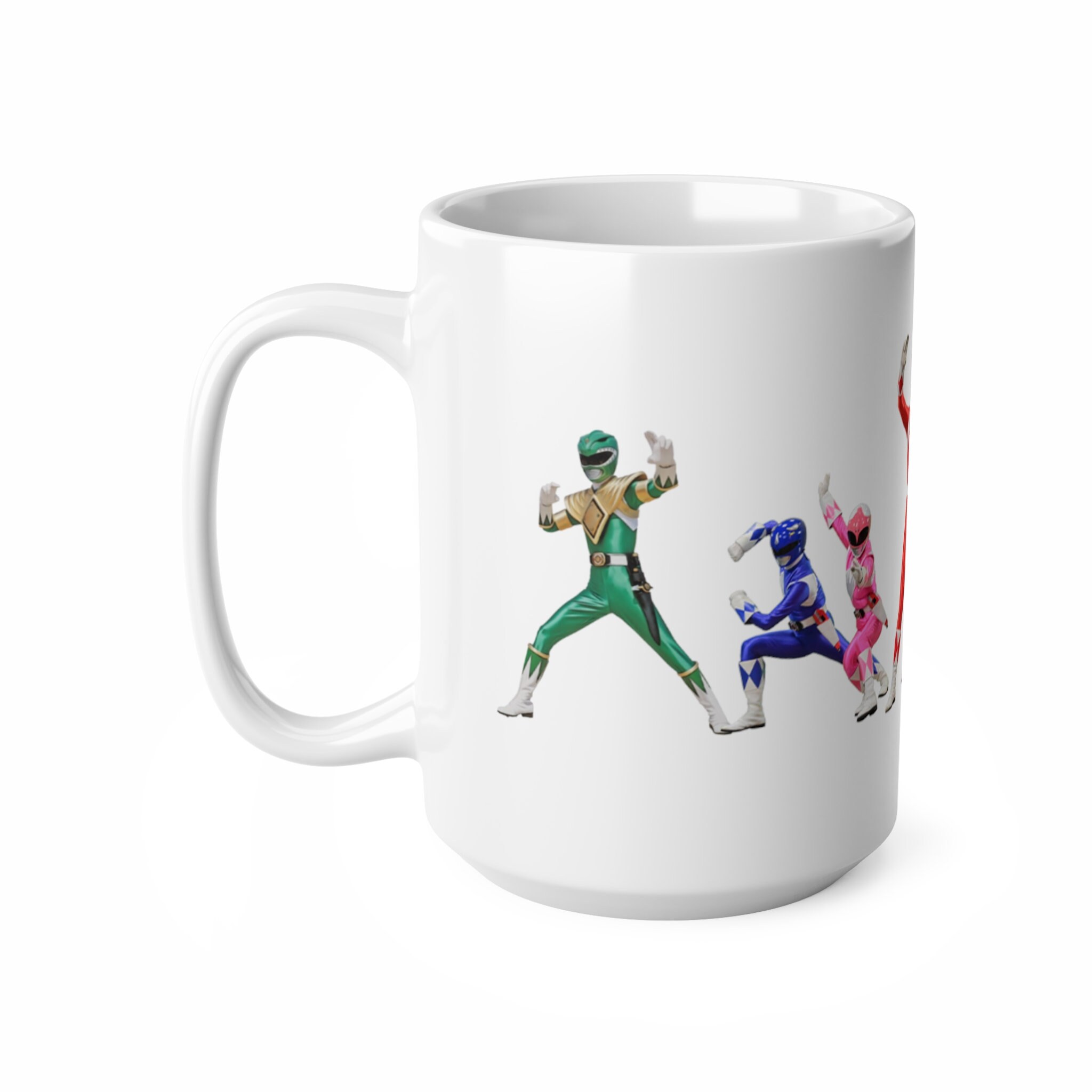 Power Rangers Ceramic Coffee Cups, 11oz, 15oz, Power Rangers Mugs - Etsy