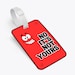 Printable Luggage Tags - Custom Travel Bag Labels for Weddings, Events ...